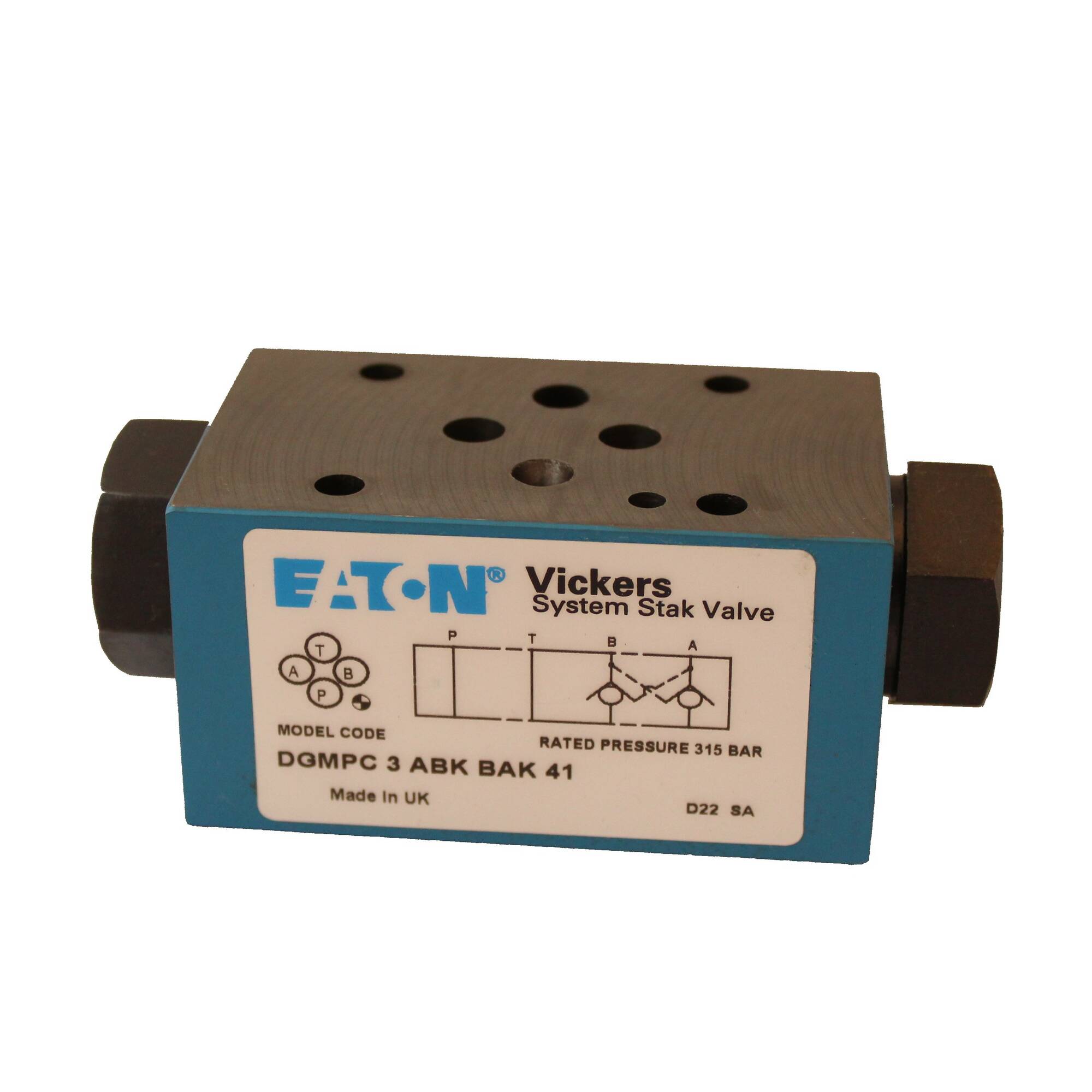 PILOT OPERATED CHECK VALVE CETOP 3 / NS6 DGMPC-3-ABK-BAK-41 ...