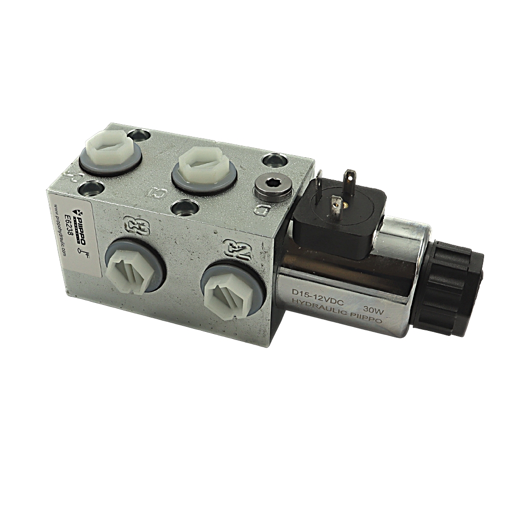 6-WAY VALVE R3/8 24VDC E6238CS-24V - lakeudenhydro.com webstore