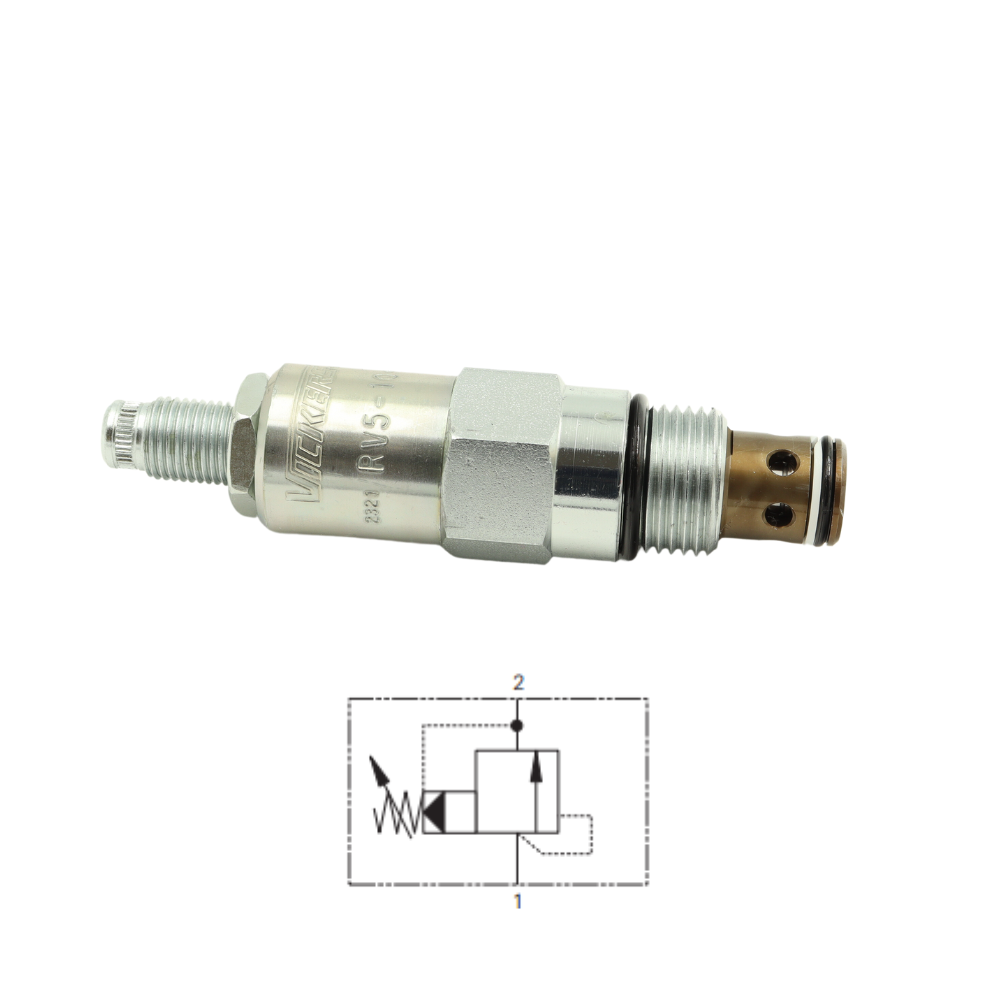 Rv5 10 Cartridge Valve 1Pcs New For Vickers Cartridge Valve 566246 Rv5 ...