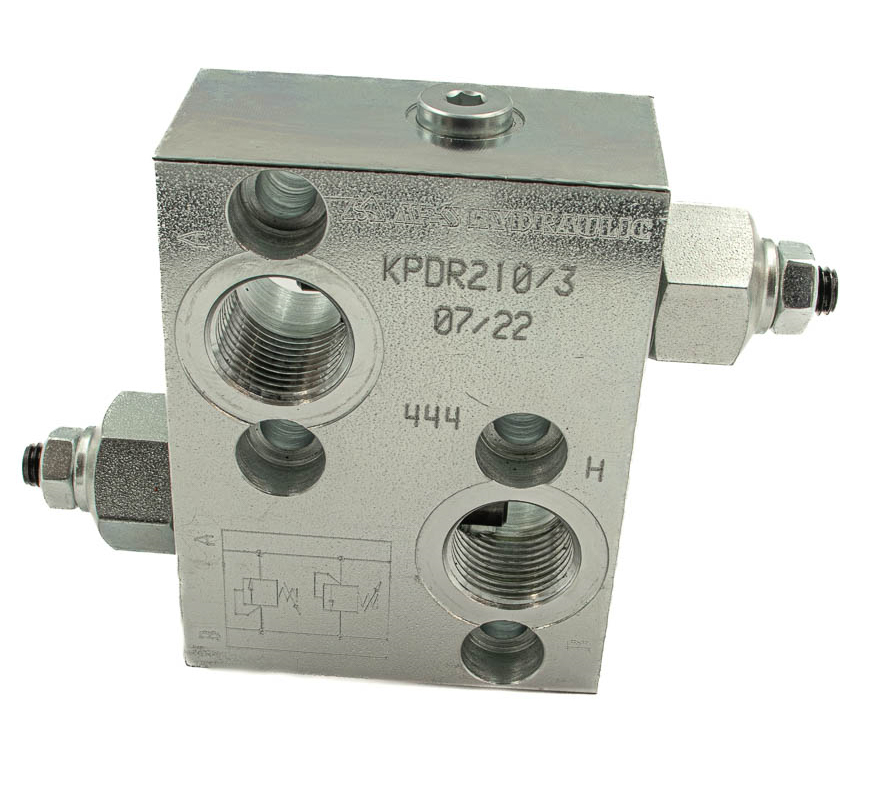 DUAL CROSSOVER VALVE MP, MR, MH 210BAR KPDR-210 - lakeudenhydro.com ...