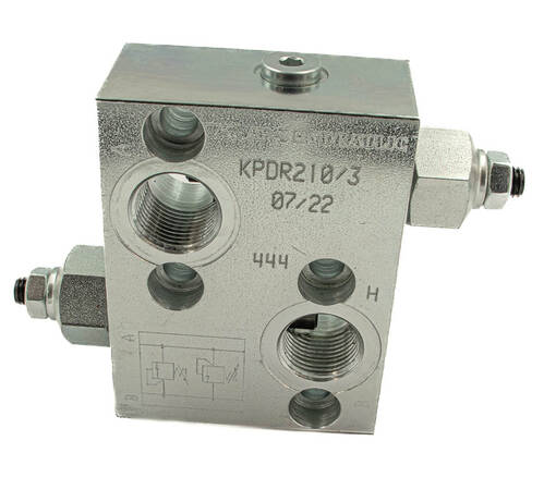 DUAL CROSSOVER VALVE MP, MR, MH 210BAR KPDR-210 - lakeudenhydro.com ...