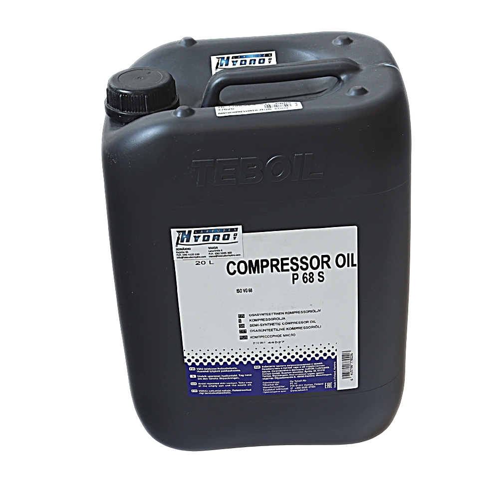 PISTON COMPRESSOR OIL 20L 077022 TB COMPRES.OIL P68S - lakeudenhydro ...
