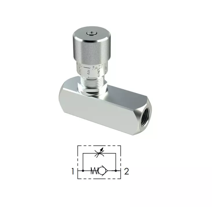 UNIDIRECTIONAL FLOW CONTROL VALVE - lakeudenhydro.com webstore
